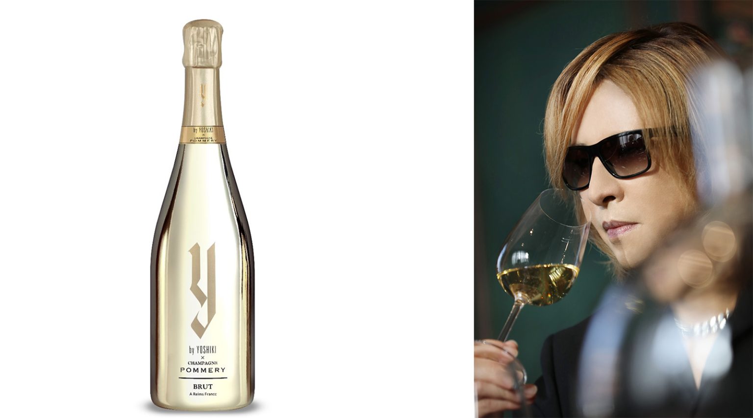 YOSHIKI 和法國知名香檳酒廠 聯手推全新香檳品牌「Y by YOSHIKI x CHAMPAGNE POMMERY」 - MeMeOn 迷迷音
