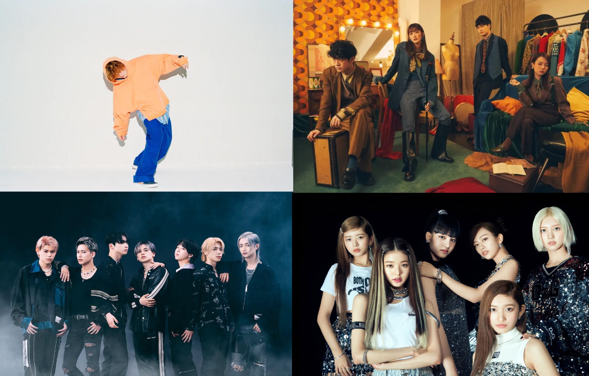 Vaundy 、 綠黃色社會 、 BE:FIRST 、韓團 IVE 傳將首次登上紅白！ - MeMeOn 迷迷音