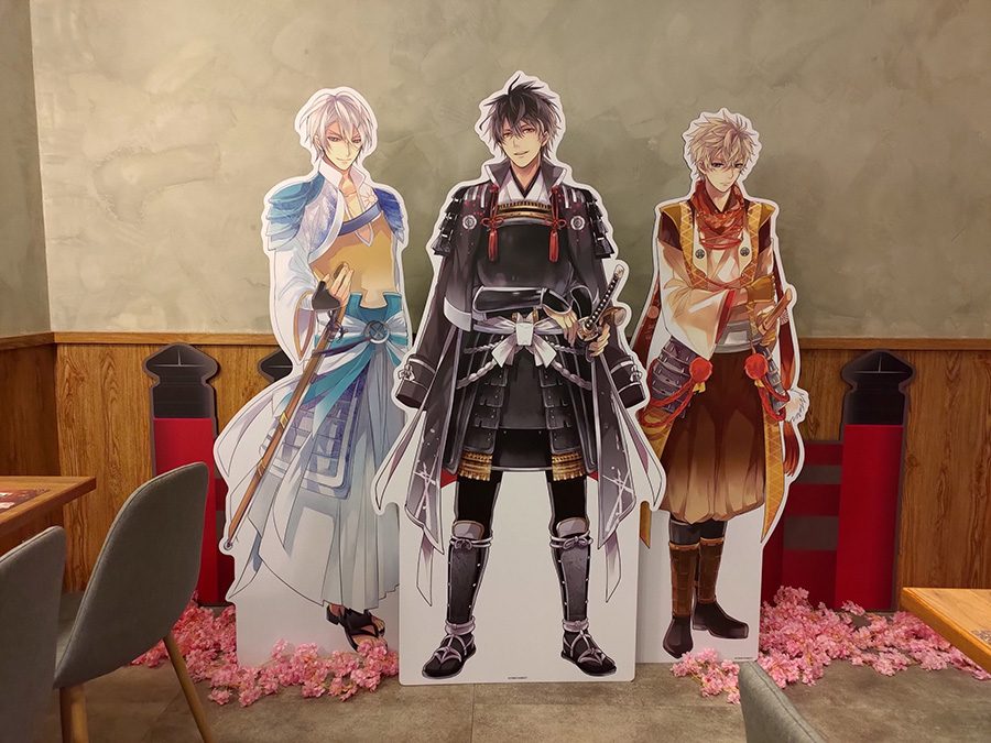 人氣戀愛手遊「美男戰國」主題餐降臨信義區歐拉歐拉餐酒館 - MeMeOn 迷迷音