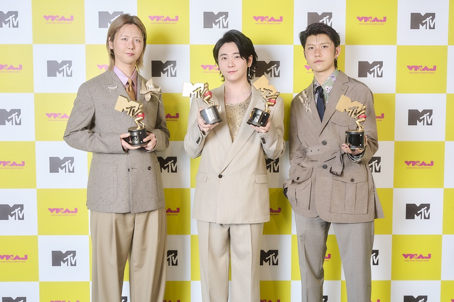 日本音樂錄影帶大獎 MTV VMAJ 2025 得獎名單完整公開：Mrs. GREEN APPLE 連續兩年成四冠王 - MeMeOn 迷迷音